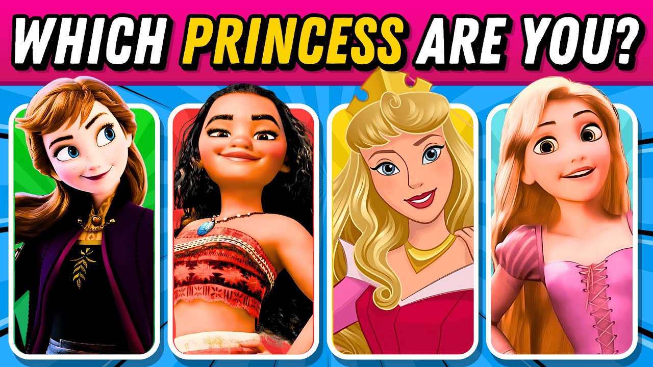 WHICH DISNEY PRINCESS ARE YOU? 🏰👸👑 | Disney Princess Personality Test ...
