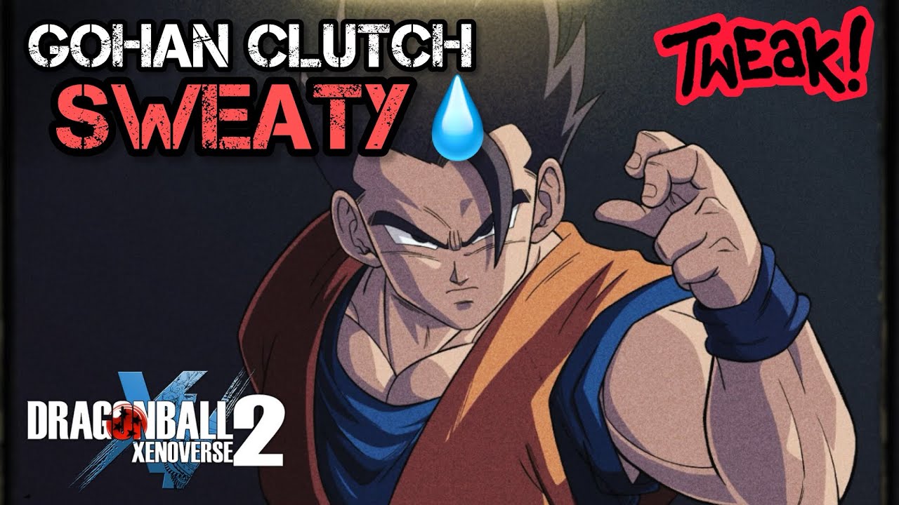 Gohan SWEATY CluTch 🔥 (CLIP) [XENOVERSE 2] - YouTube