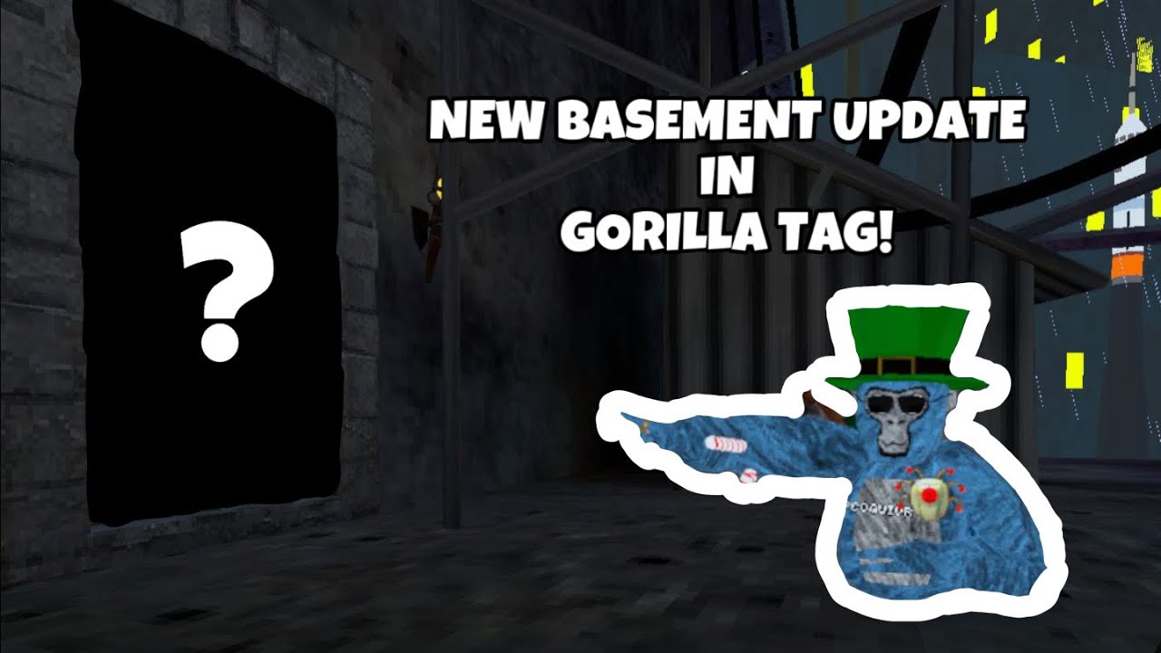 NEW BASEMENT UPDATE in GORILLA TAG! - YouTube