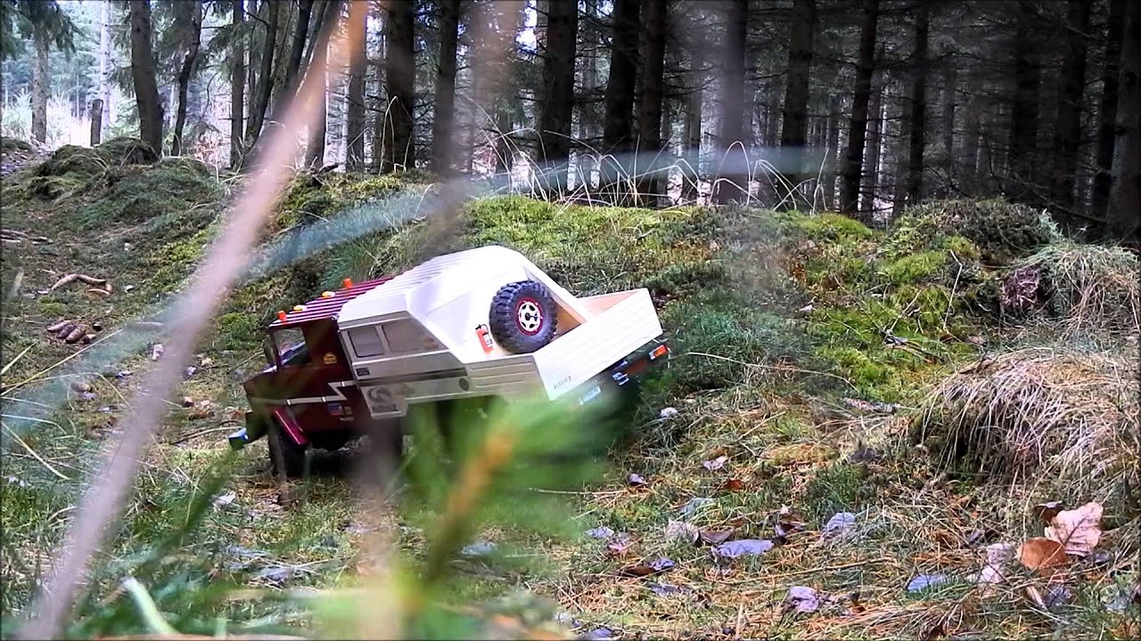Kraz 6443 mitTieflader - YouTube