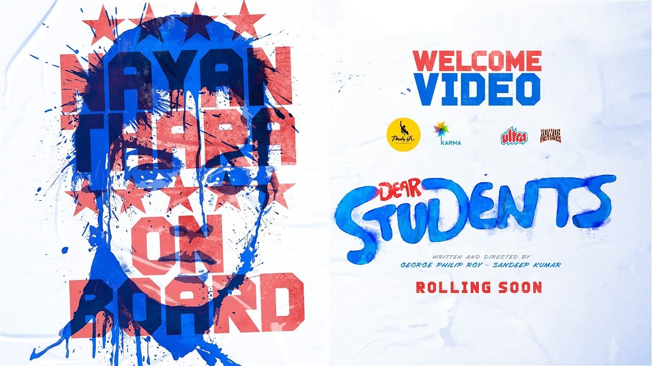 Dear Students Nayanthara On-Board | Nayanthara | Nivin Pauly | George ...