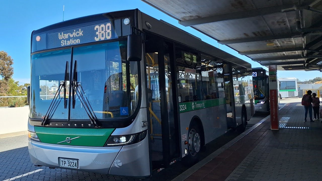 [Random Timetable] Transperth Bus Route No. 388 (TP3224) Perth Busport ...