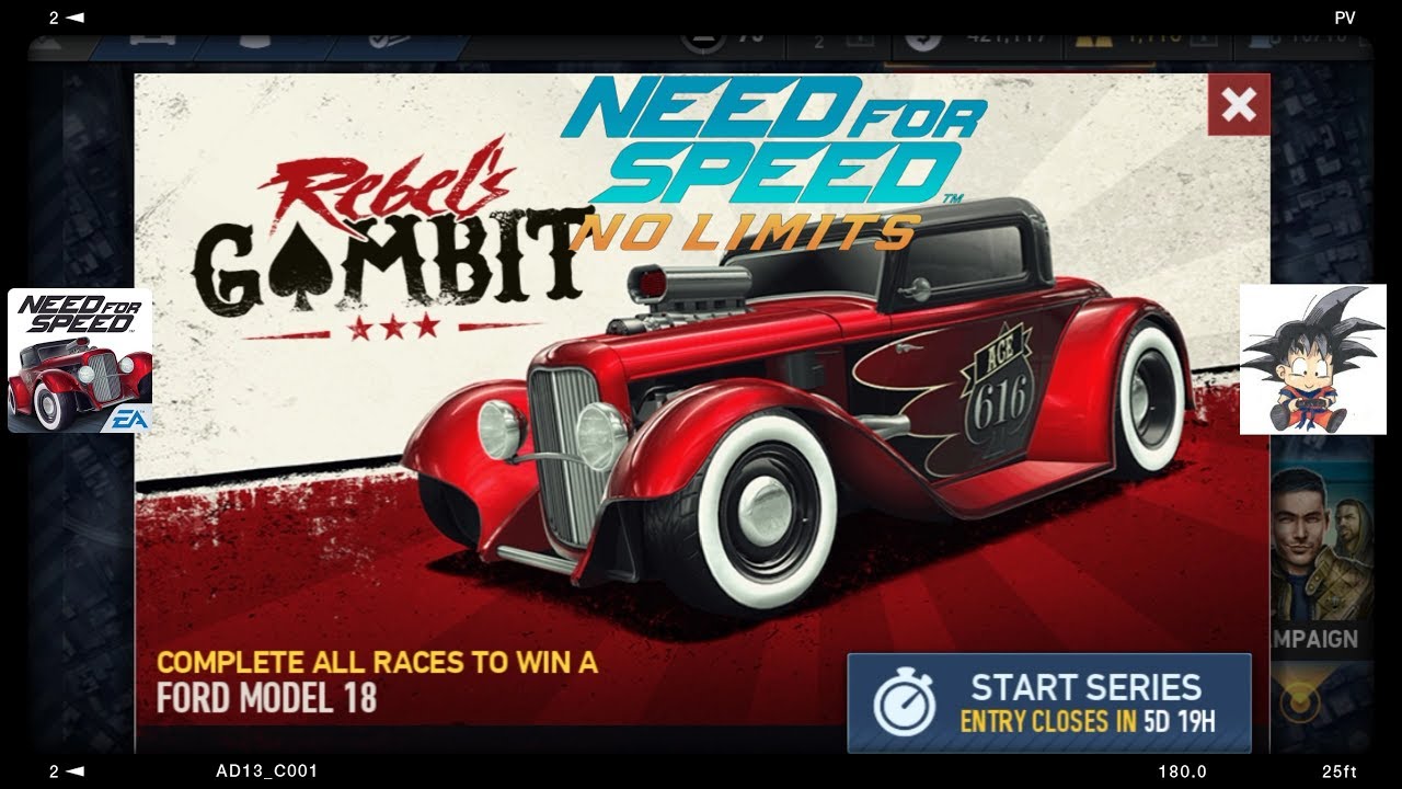 Need For Speed No Limits Android Ford Modelo 18 (1932) Hot Rod Rebels ...