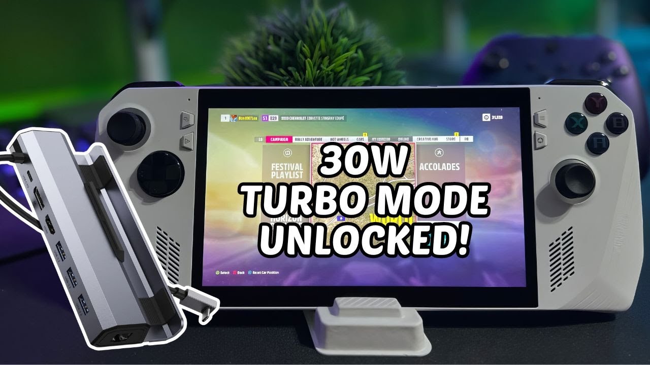 Asus ROG Ally BIOS 323: Unlocking Full 30 Watt TDP Turbo Mode - YouTube