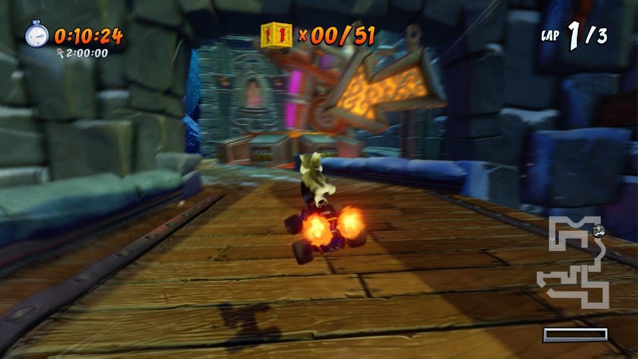 (CTR:NF) Platinum Relic WITHOUT hitting the boxes - Clockwork Wumpa ...