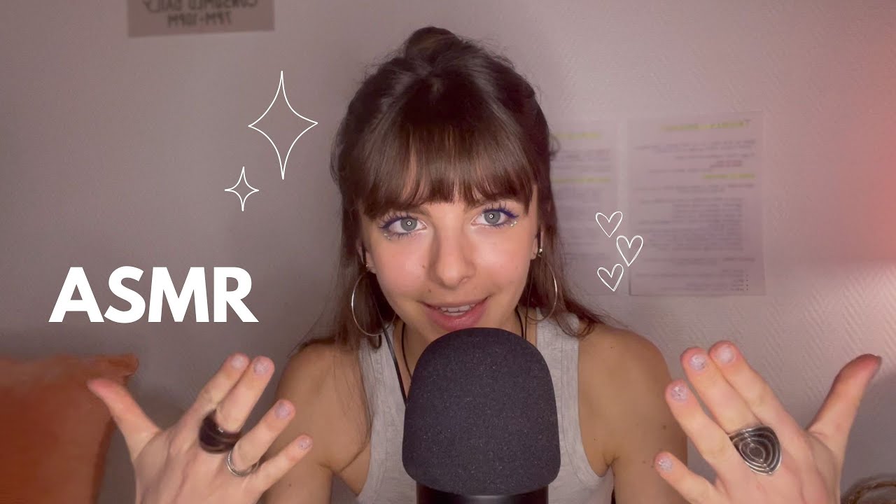 ASMR - Ma première vidéo asmr - YouTube