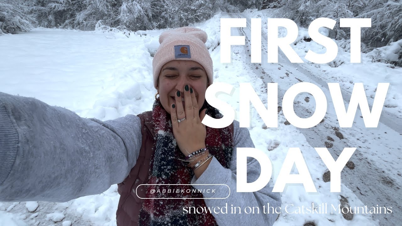COZY SNOW DAY VLOG | Recipe prep, grocery haul, fam visit on the ...