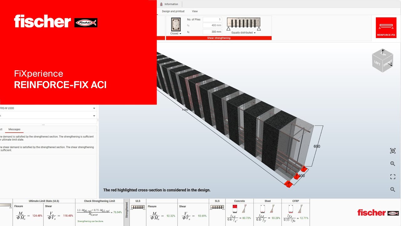REINFORCE-FIX Online - Structural Strengthening Software - YouTube