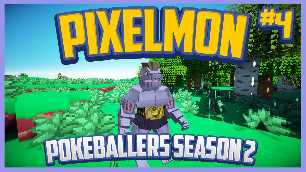 Pixelmon Server Pokeballers Adventure Season 2 Episode 4 - First Boss ...