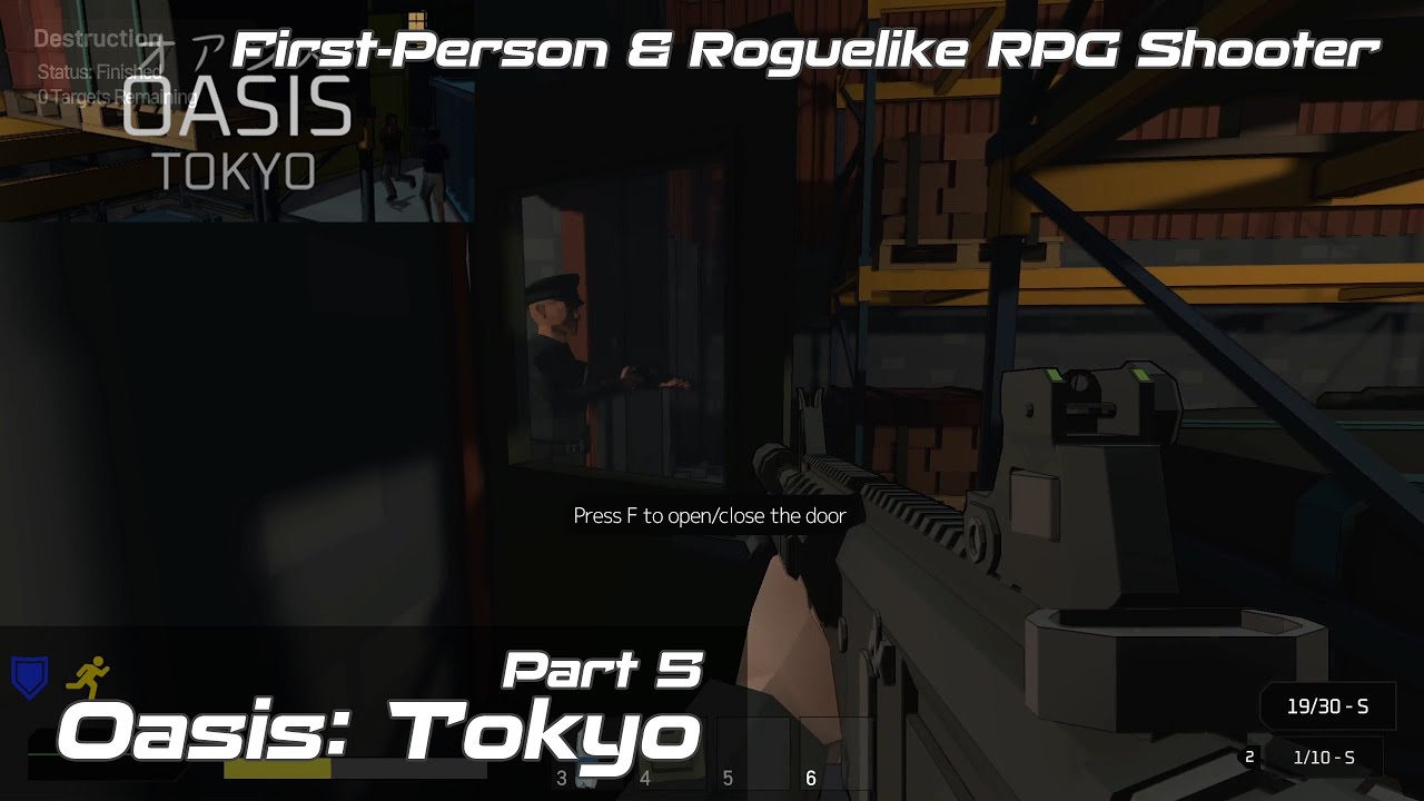 Oasis: Tokyo | Roguelike SCIFI & Realistic First-Person Shooter | Part ...