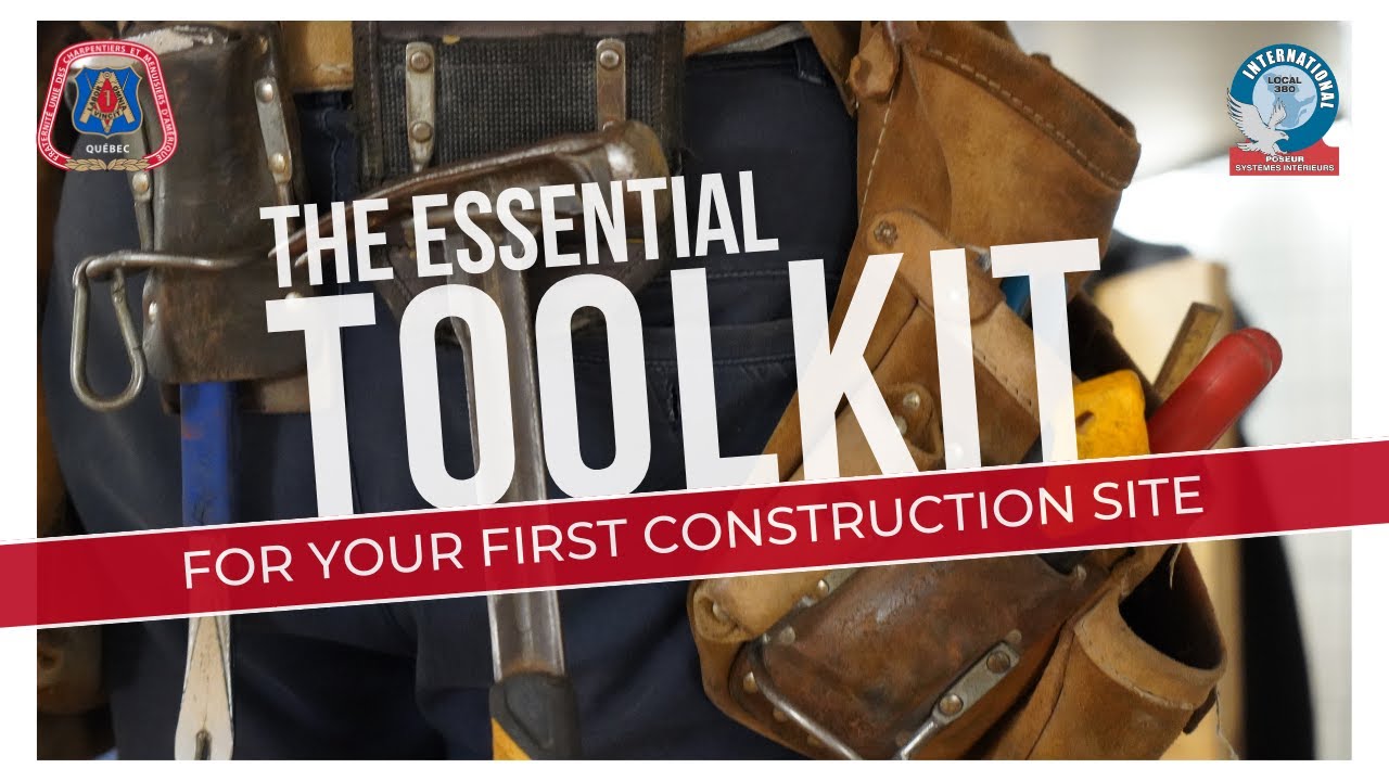 FIRST JOB - The essential toolkit - YouTube