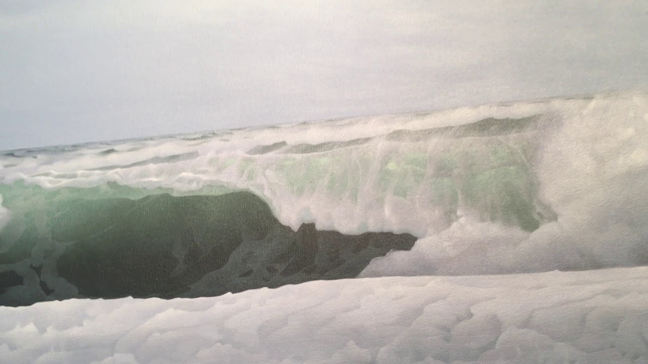 Salt Spring Artist Carol Haigh "Ocean Beach" | Steffich Fine Art - YouTube