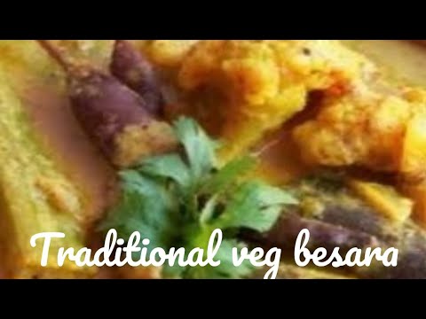 Traditional Vegetable Besara - YouTube