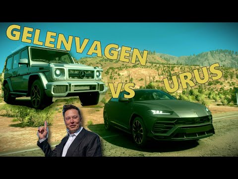 GELENVAGEN VS URUS | WHO WILL GET TO THE VOLCANO | FORZA 5