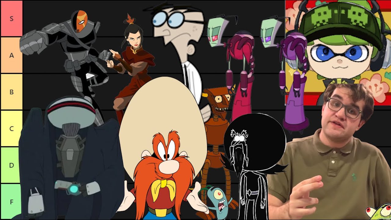 Ranking 100 Cartoon Villains-Screaming Into The Void - YouTube