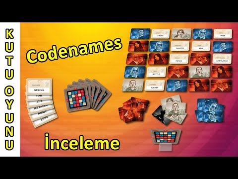 Codenames Kutu Oyunu İnceleme - YouTube