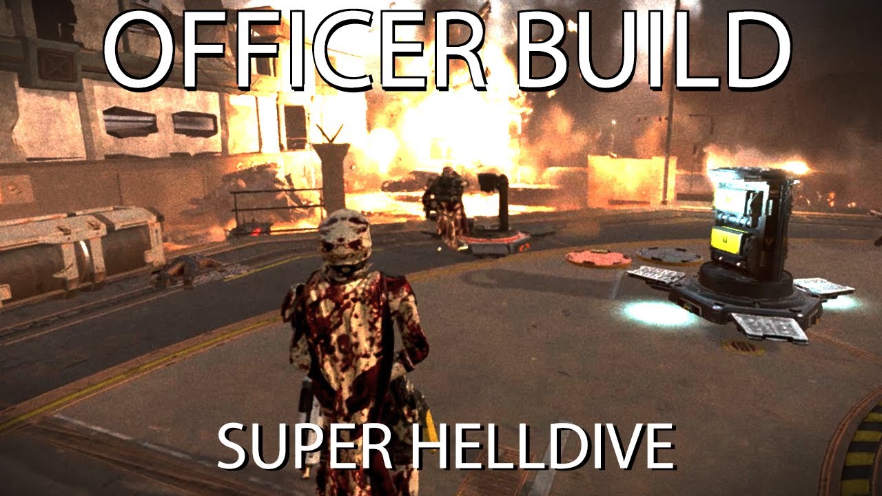 Helldivers 2 - OFFICER BUILD - Talon Gameplay - Super Helldive ...