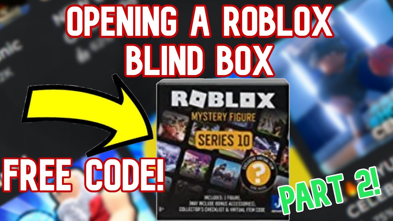 Roblox 2 Free Toy Codes! Blind Box Unboxing! - YouTube