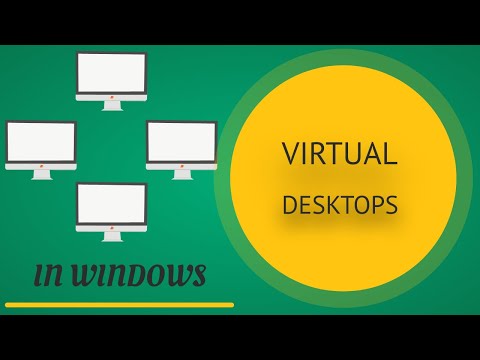 How to use Virtual Desktops in Windows - YouTube