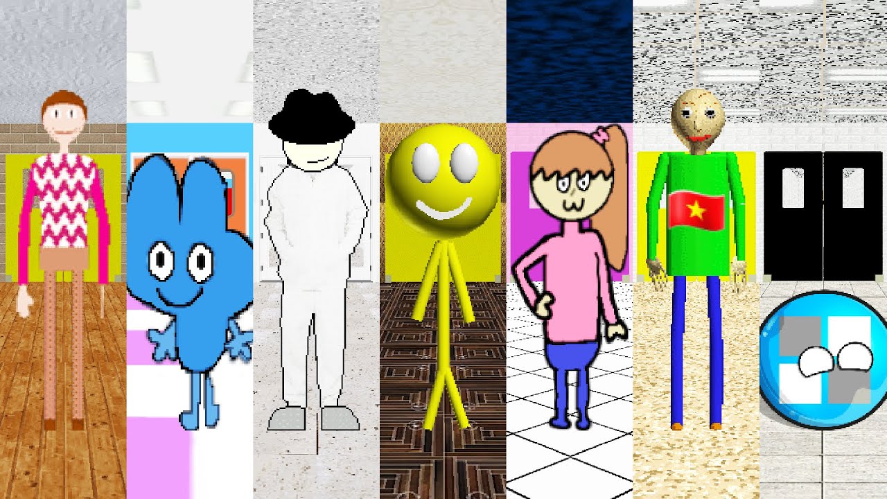 Baldi's Basics on Best Fan Made 2D Mods #2 - YouTube