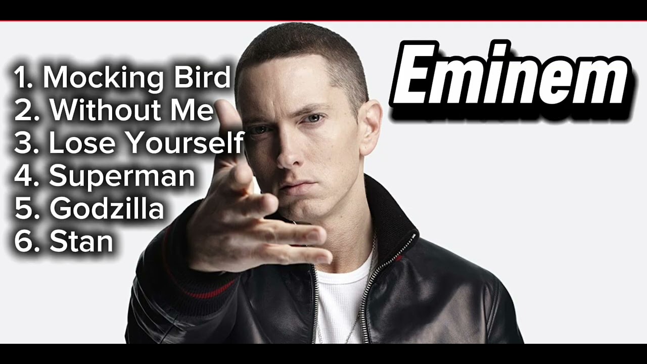 Eminem Playlist Rap - BestRap - Musik #enimem #mockingbird #godzilla # ...