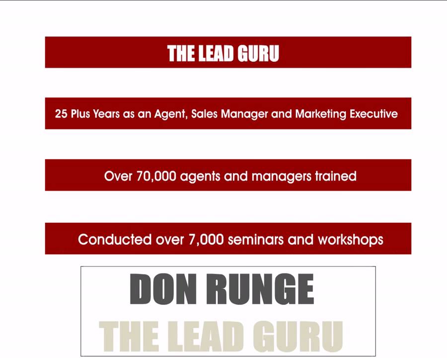 Don Runge - The Lead Guru - YouTube
