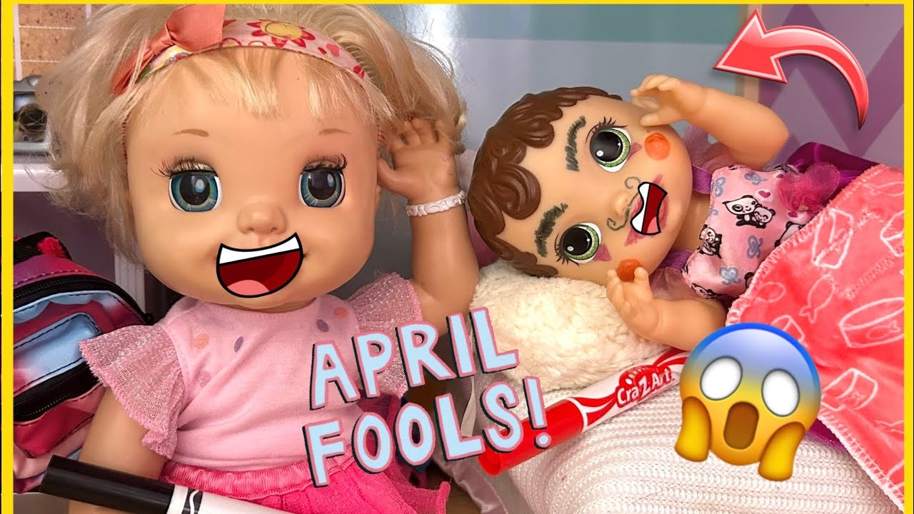 BABY ALIVE April fools day! 😈 - YouTube