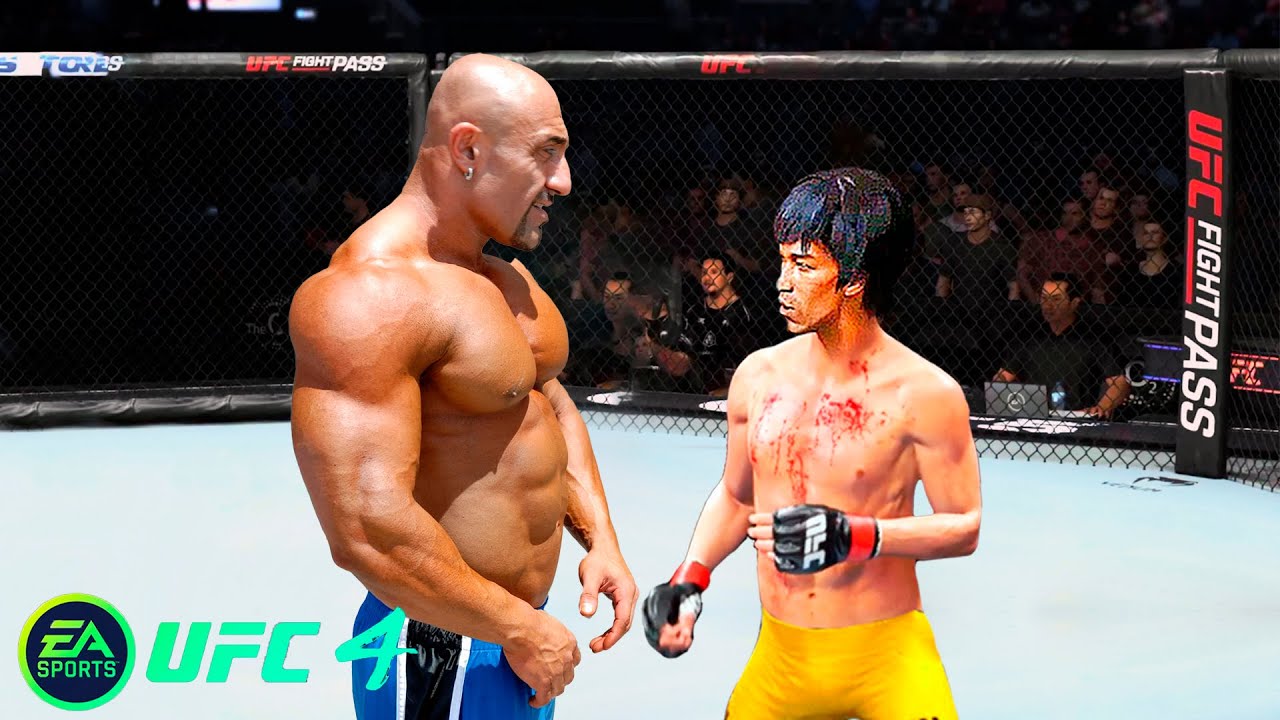 UFC4 Bruce Lee vs Muscle Chest EA Sports UFC 4 - YouTube