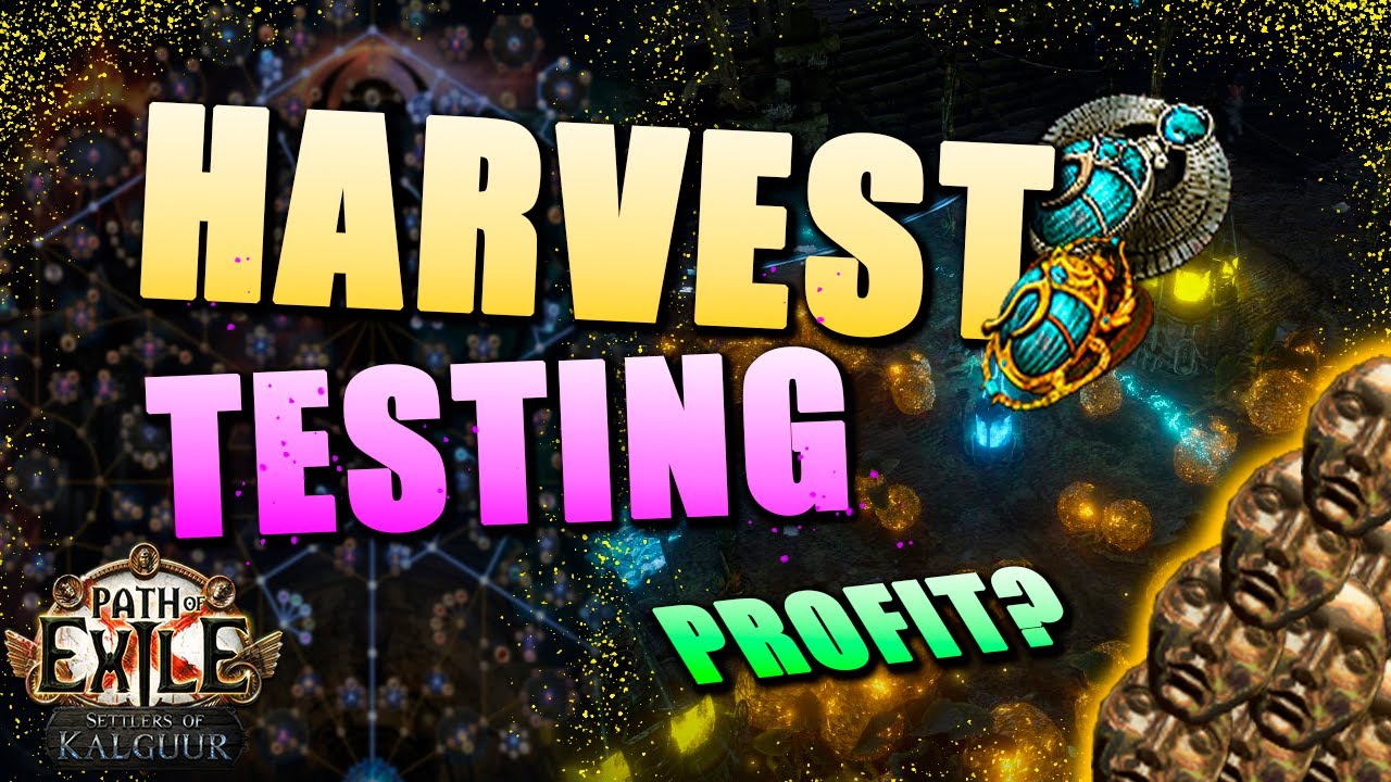 Testing Expensive harvest Scarabs Atlas strategy in Tier 16 Maps! Path ...