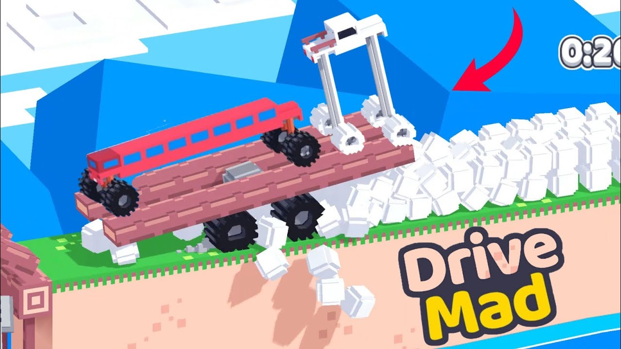 Drive Mad All Extreme Level Gameplay Walkthrough Fancade | Hano Gamerz ...