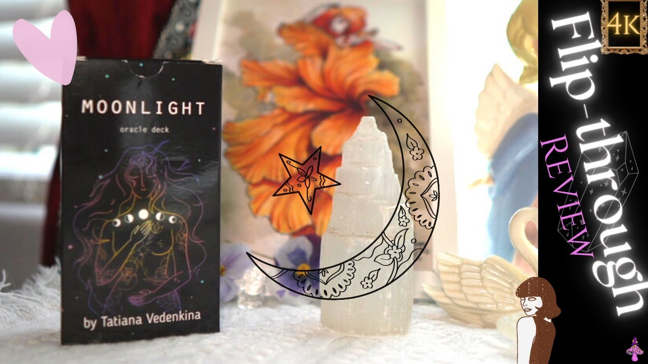 FLIP-THROUGH REVIEW: Moonlight Oracle Deck by Tatiana Vedenkina - YouTube