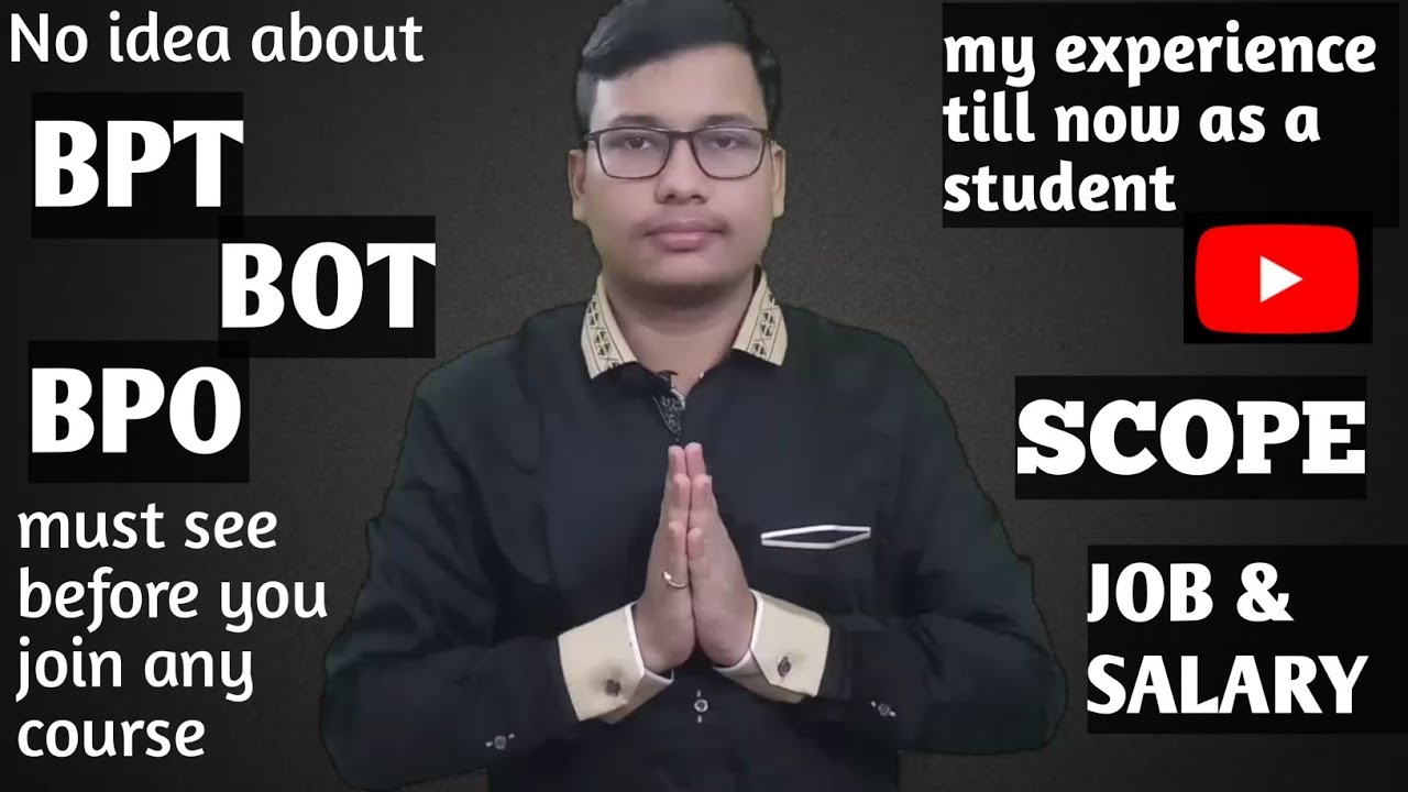 BPT , BOT , BPO | which course is best ?| What is the scope after graduation? | Reality - YouTube