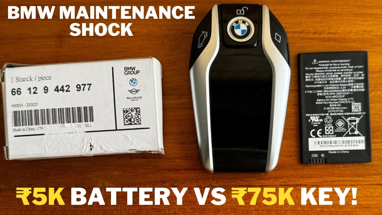 BMW Display Key Battery Replacement #bmw #battery #cost #key #demo # ...