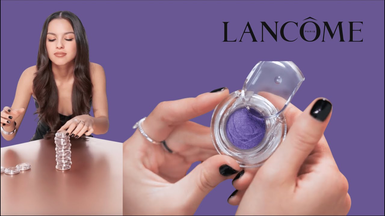 Olivia Rodrigo for the Lancôme 'idôle goddess dimension mono eyeshadows ...
