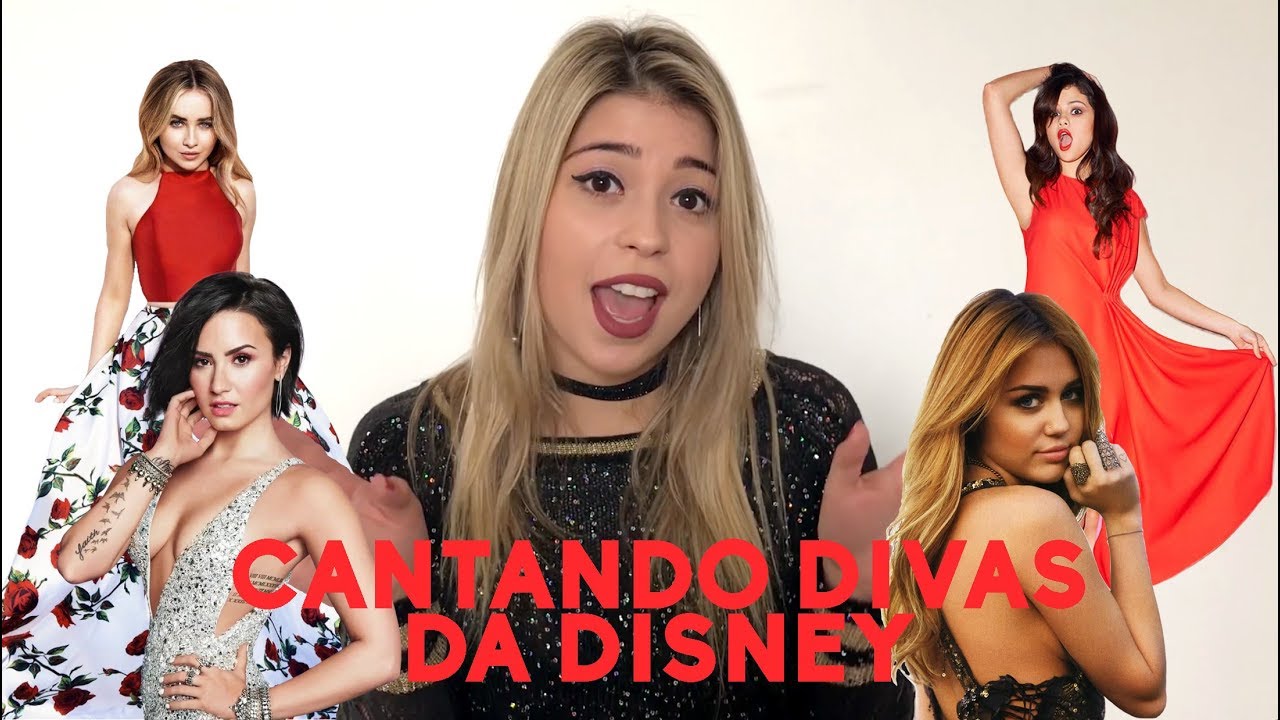 CANTANDO MÚSICAS DAS DIVAS DA DISNEY - YouTube
