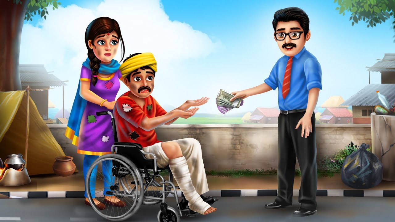 गरीब बिजनेस मैन मदद - GARIB POOR BUSINESS MAN HELP Hindi Story | Hindi ...
