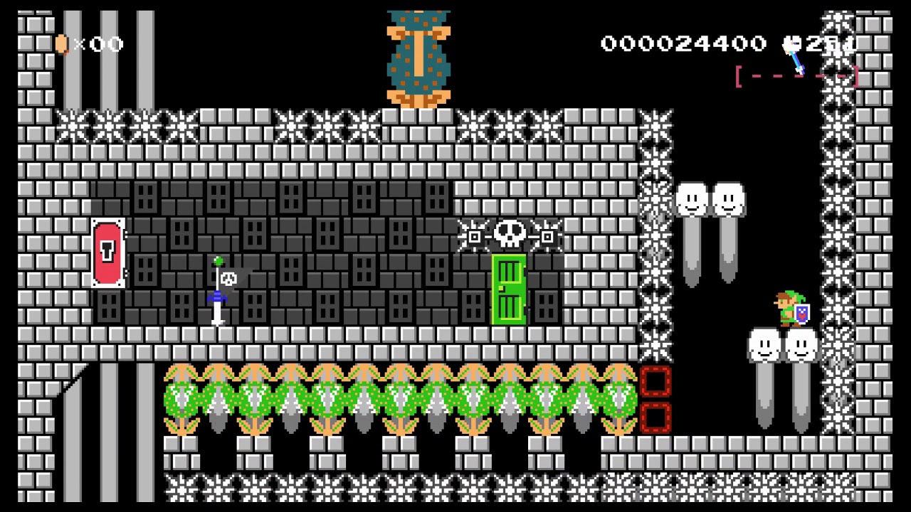 [SMM2] Legend of Link: Castle of Pig - YouTube