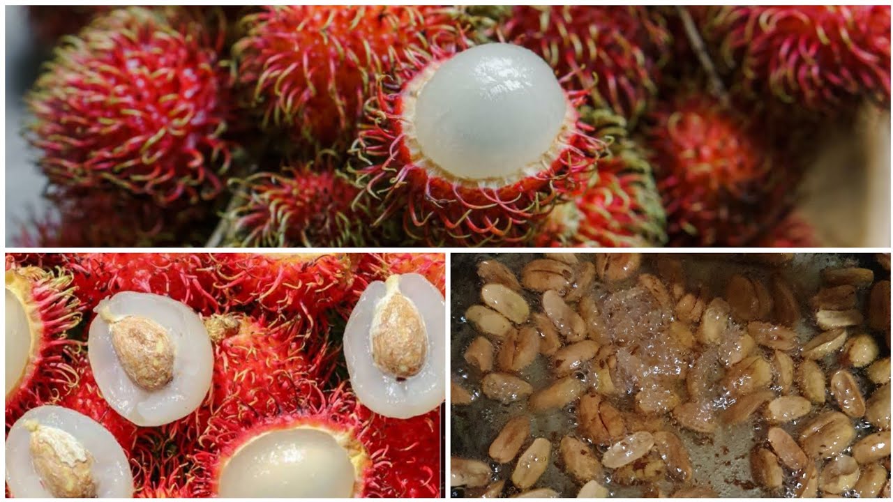 BUTO NG RAMBUTAN NAKAKAIN PALA!!! Mapapa Woww ka sa sarap!!!😋 - YouTube