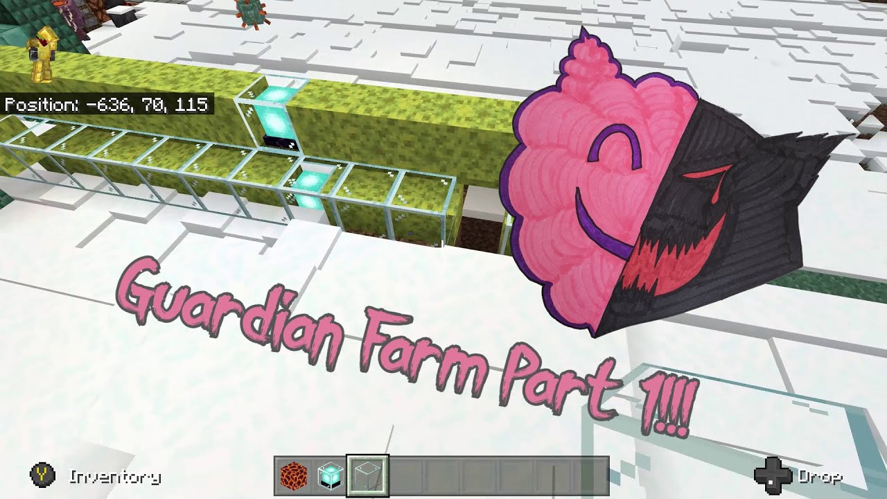 Minecraft - Guardian Farm - YouTube