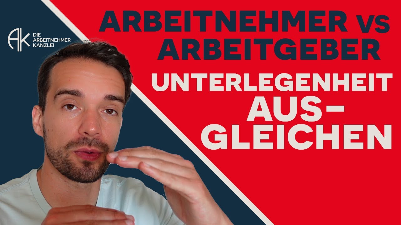 Warum Du als Arbeitnehmer gegenüber dem Arbeitgeber unterlegen bist und ...