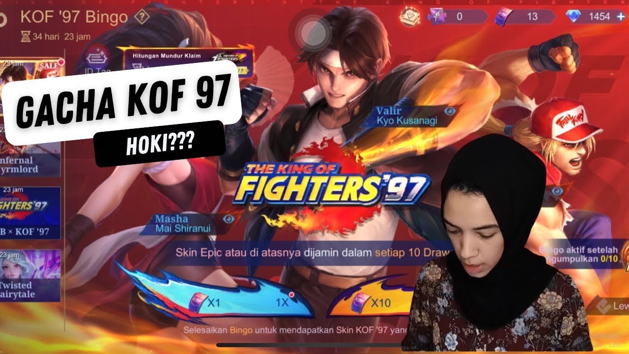 GACHA SKIN KOF 97 FASE 1 MOBILE LEGENDS - YouTube
