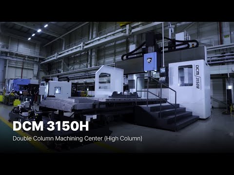 DCM 3150H ㅣ Double column machining centerㅣ high column ㅣ DN Solutions - YouTube