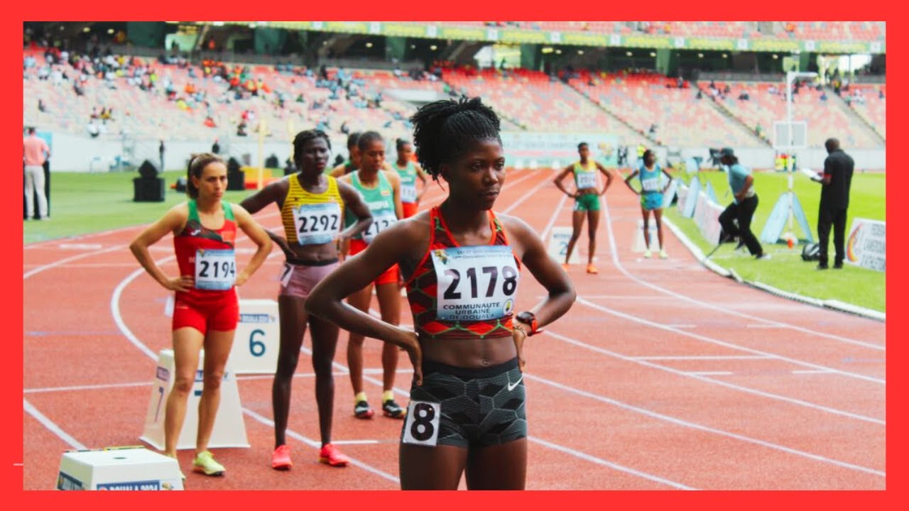 Sarah MORAA 800M GOLD National Championship. - YouTube