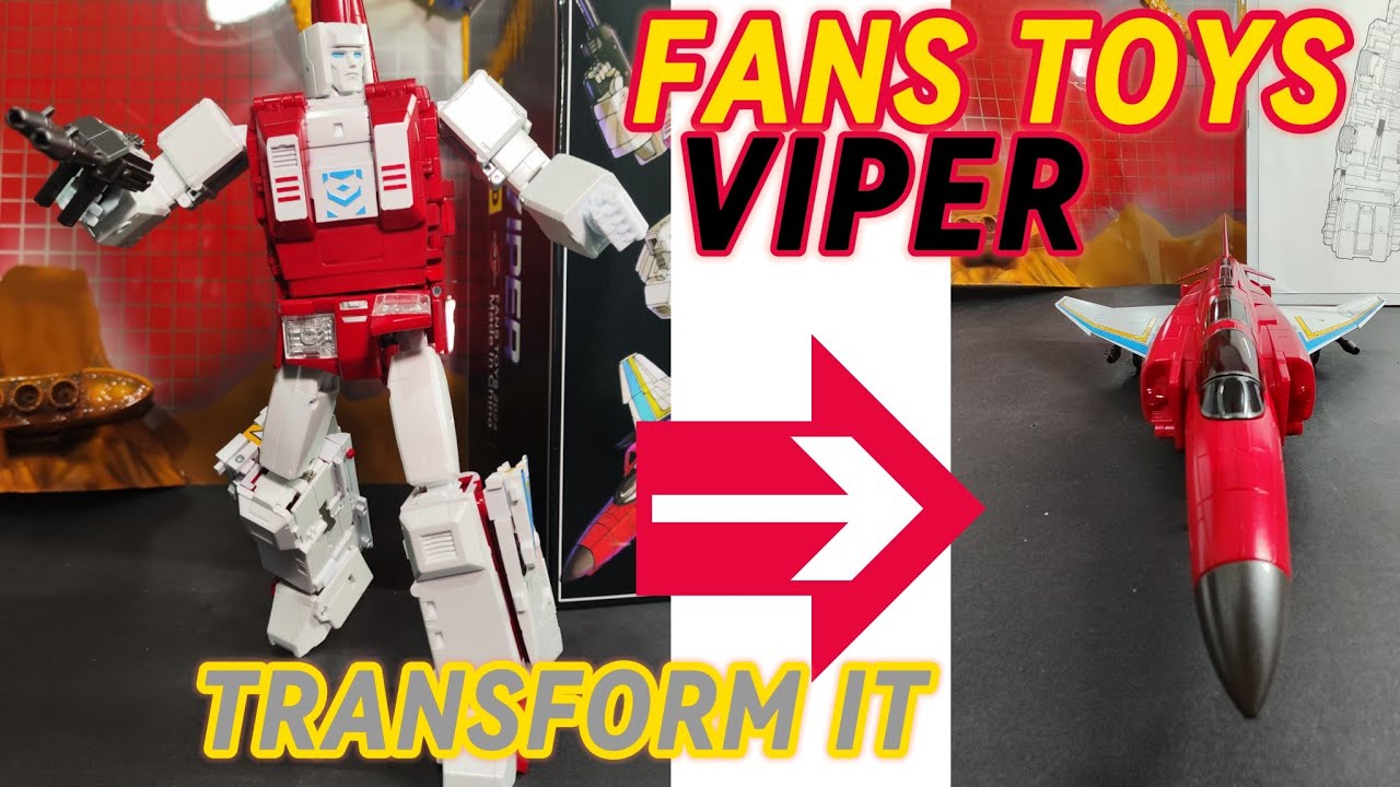 FANS TOYS VIPER FT 30D Just Transform It - YouTube