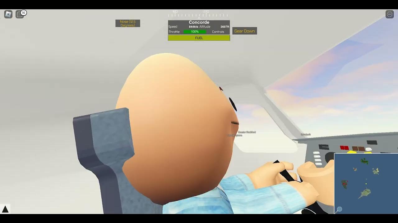 Concorde !! | Rapid Fast Airplane |《Pilot Training Flight Simulator》| Roblox - YouTube