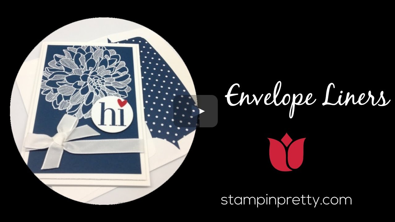 Stampin' Pretty Tutorial: How to Use the Envelope Liners Framelits Dies ...