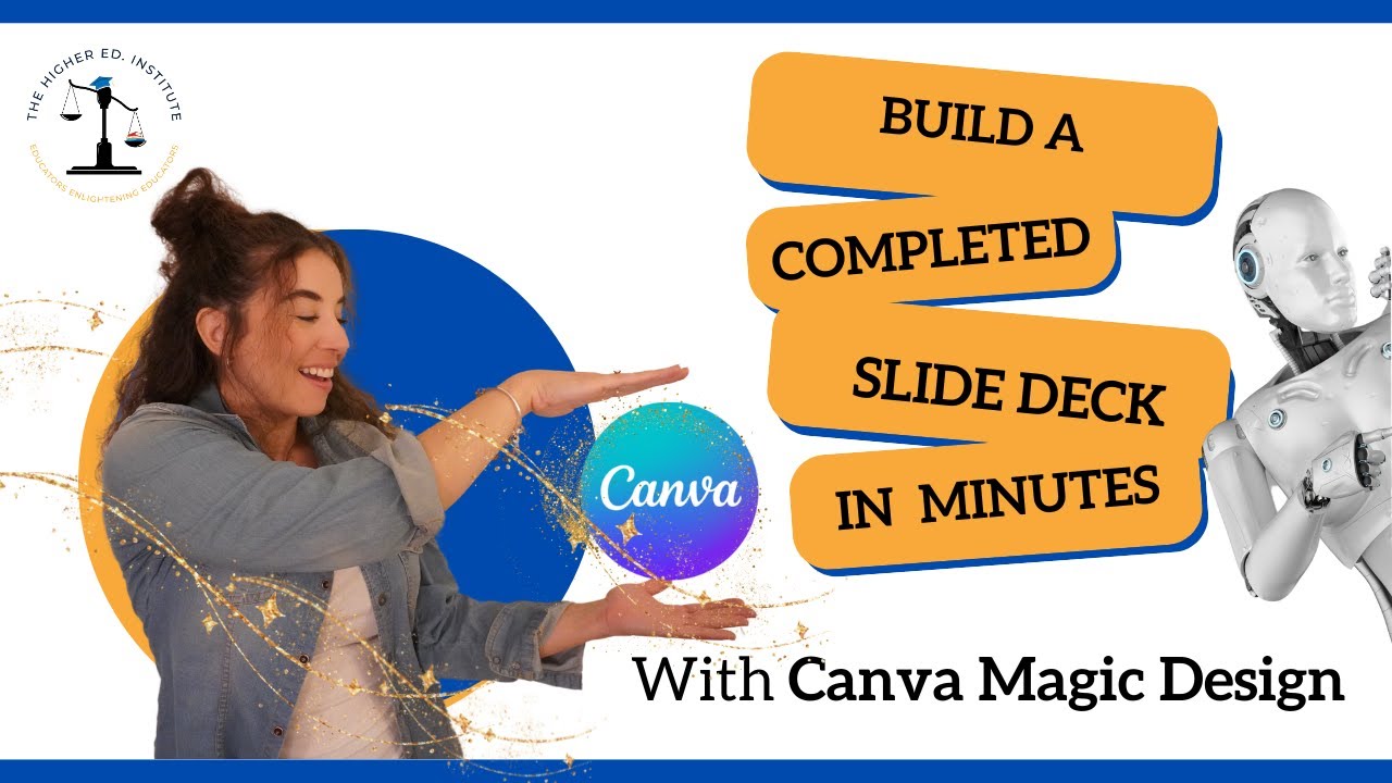 Create a slide deck using Canva Magic Design - YouTube