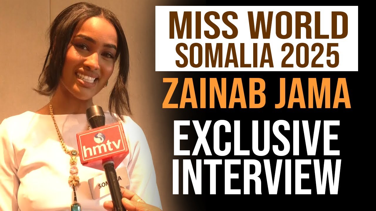 Miss World Somalia 2025 : Zainab Jama Exclusive Interview | hmtv - YouTube