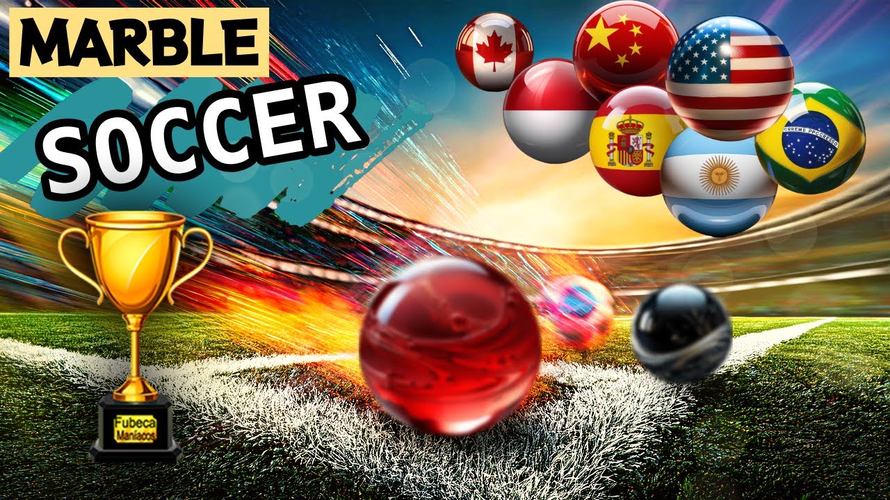 Countryballs Marble Soccer: #marbles #marblerun #marblerace 20 Nations ...