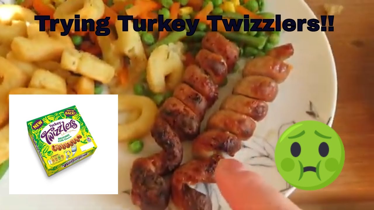 WE TRIED TURKEY TWIZZLERS!! - YouTube